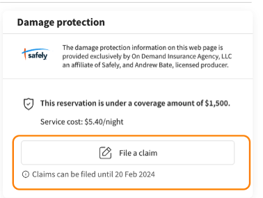 How to Submit a Claim - Lodgify Embedded Program